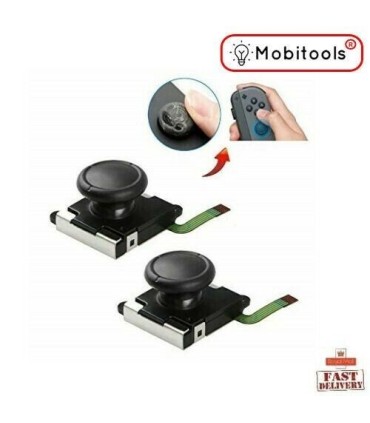 Nintendo Switch Console Joystick Thumb Analog Stick 3D Joy-Con X 2